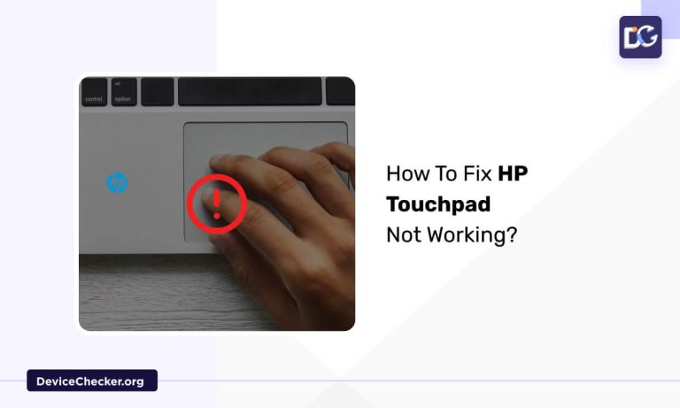 HP Touchpad Not Working Windows 10/11