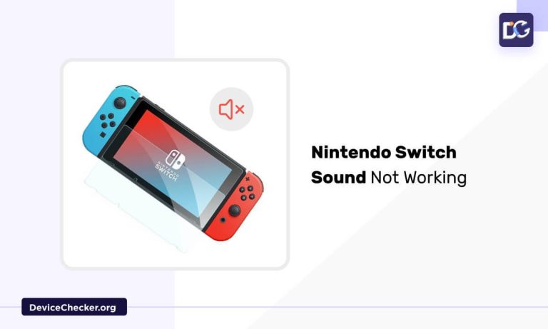 Nintendo Switch Sound Not Working (Try This First)